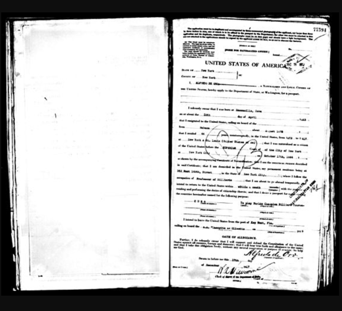 Alfredo de Oro: Pool Great Overshadowed by Greenleaf - Pool History