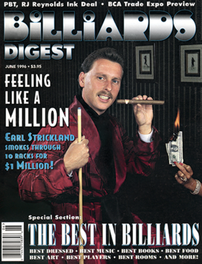 1996: Strickland Runs 11 Racks for Million-Dollar Prize - Pool History