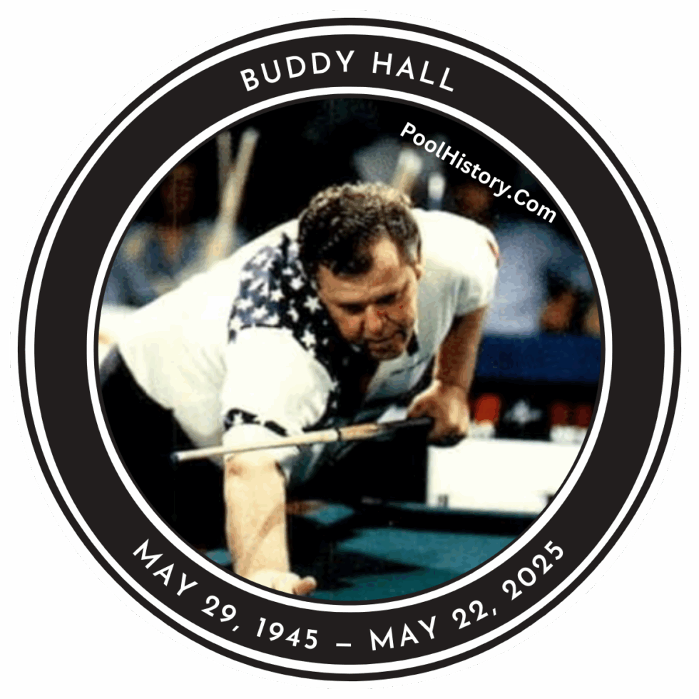 2025: Death of Buddy Hall - Pool History
